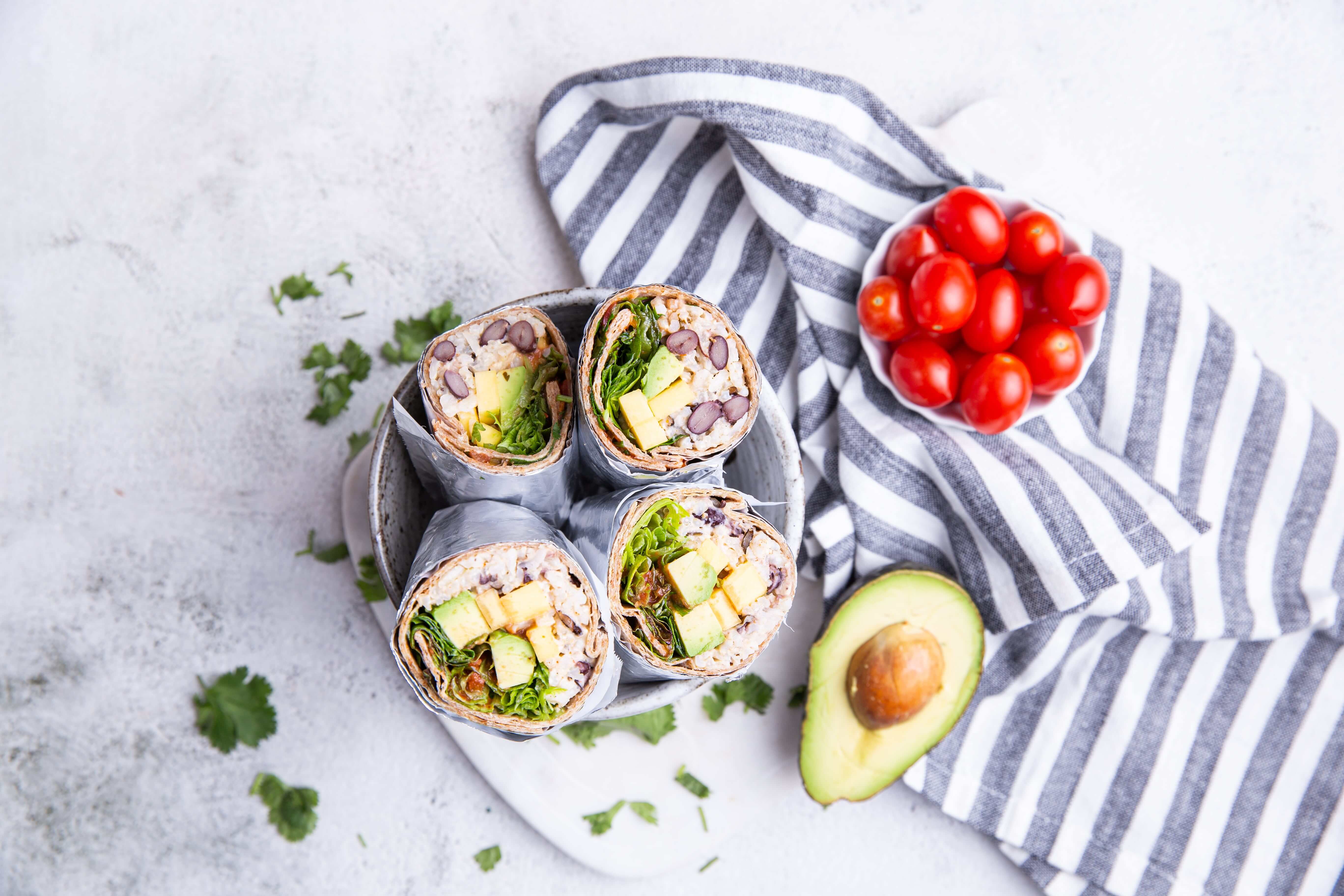 Vegan Burrito Wraps – Essential Sports Nutrition