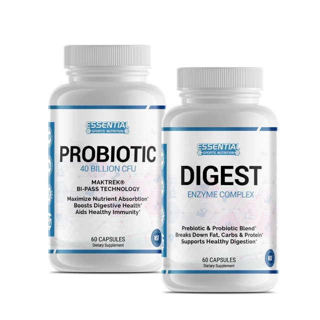 Probiotic - 40 Billion CFU + Digest – Essential Sports Nutrition