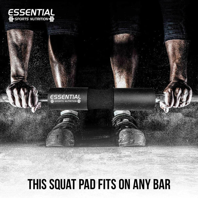 Essential Sports Nutrition Squat Pad for Shoulder Pain Reduction, Hip ...