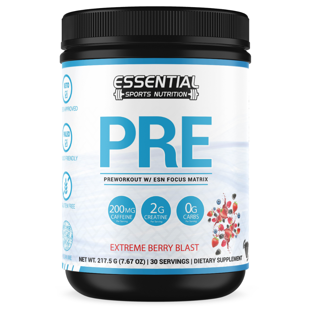 PRE | Extreme Berry Blast - Essential Sports Nutrition