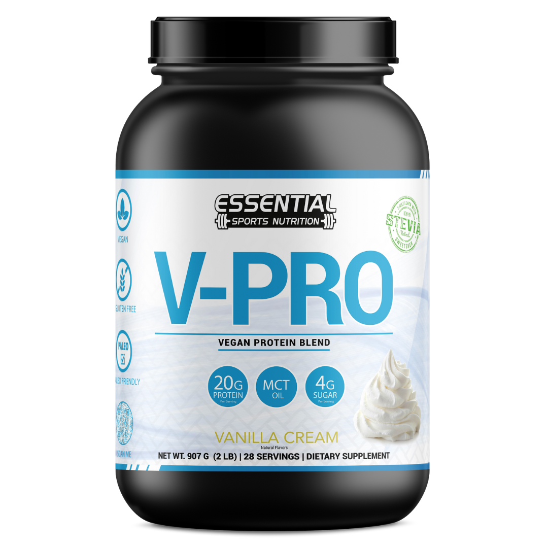 V-PRO Vegan Protein | Vanilla Cream - Essential Sports Nutrition