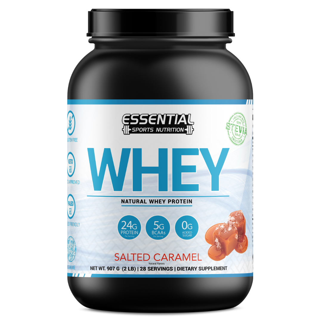 Whey Protein | Salted Caramel – Essential Sports Nutrition